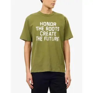 HONOR THE GIFT Honor The Roots Graphic Cotton T-shirt