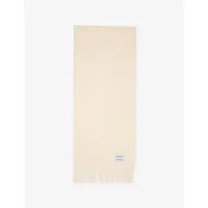THE INOUE BROTHERS Fringed Brushed Alpaca-wool Scarf