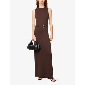 4TH & RECKLESS Arden Sleeveless Stretch-jersey Maxi Dress
