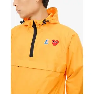 Play Comme Des Garcon Comme Des Garçons Play X K-way Shell Windbreaker Jacket
