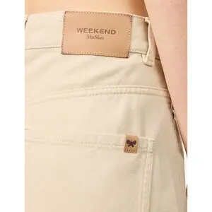 Max Mara Barrel-leg Cotton Trousers