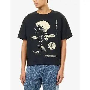 HONOR THE GIFT Rose From Concrete Cotton T-shirt