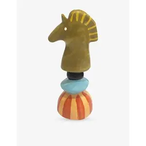 LAETITIA ROUGET X Pangea Knight Earthenware Candleholder - Multi
