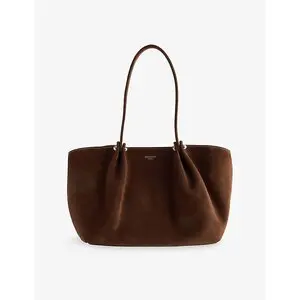 Max Mara Pasticcino Suede Tote Bag - Chocolate