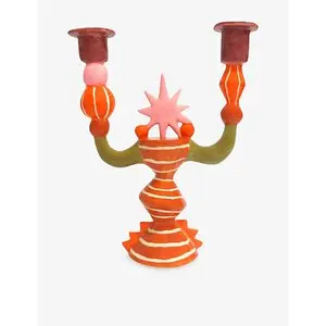 LAETITIA ROUGET X Pangea Stellar Constelation Earthenware Candleholder - Multi