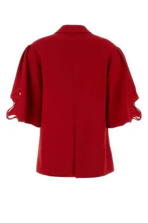 Blumarine Cady Oversize Blazer