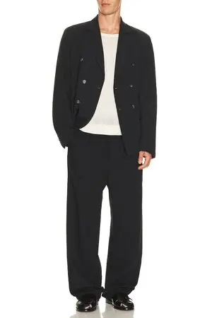 PALMES Wide Pleated Trousers