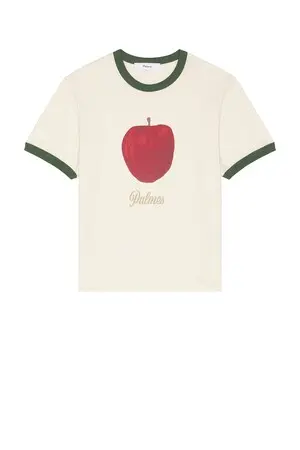 PALMES Apple Ringer Tee Shirt - Broken White