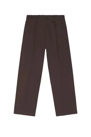 Nn07 Kay Pant 1420 - Deep Truffle