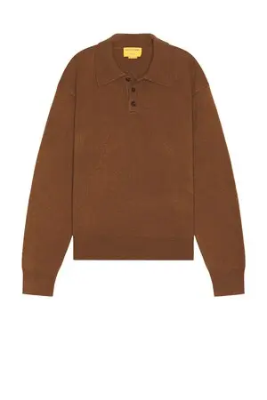 Guest In Residence Allday Polo - Walnut