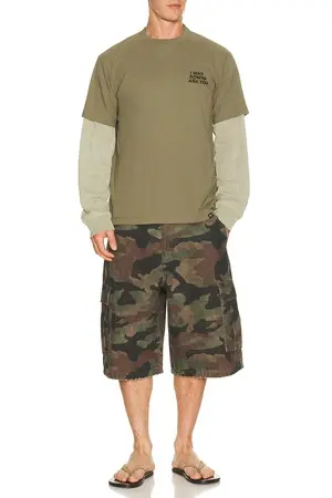PARRA Waiting For You T-shirt - Green