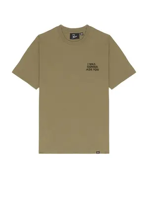 PARRA Waiting For You T-shirt - Green