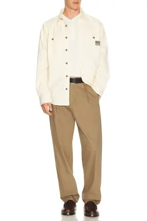 PARRA Clean Cut Long Sleeve Shirt