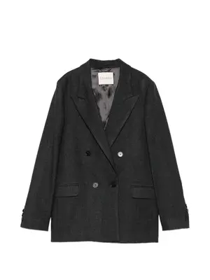 Closed Double-breasted Blazer Jacket