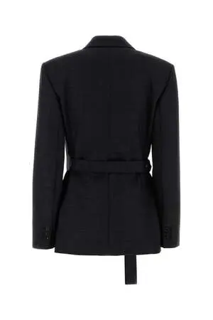 Loewe Embroidered Wool Blazer - Multicolor