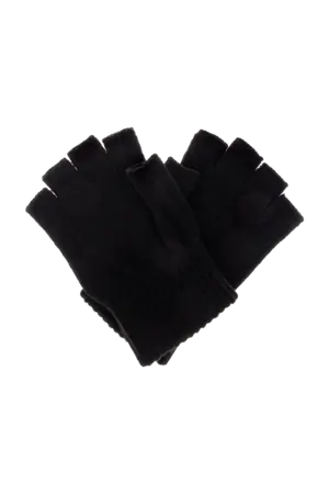 Carhartt Work In Progress Knit Fingerless Mittens With Logo By