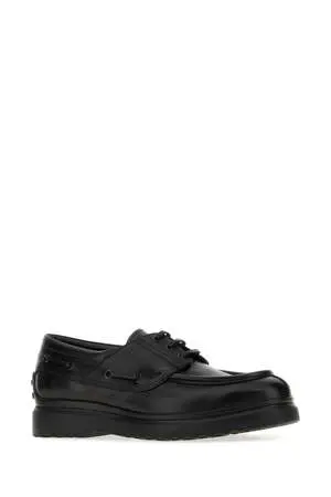 TOD'S Leather Loafers - Black