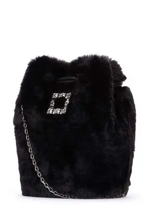 ROGER VIVIER Tres Vivier Aumoniere Fur