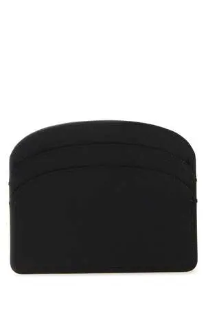 A.p.c. Leather Demi-lune Card Holder