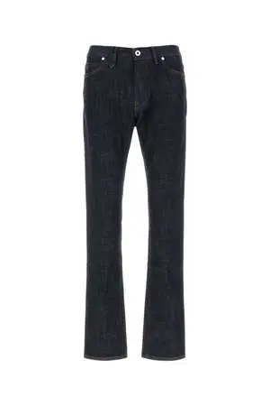Brioni Dark Stretch Denim Jeans - Blue