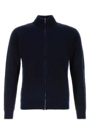 Fedeli Cashmere Cardigan For - Blue