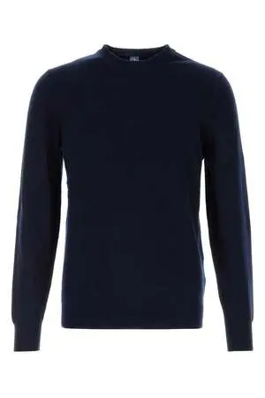 Fedeli Midnight Blue Cashmere Sweater For - Black
