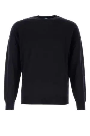 Fedeli Midnight Wool Sweater For - Blue