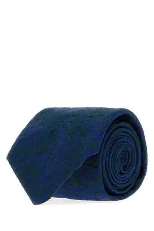 Brioni 8 Cm Embroidered Silk Tie - Printed