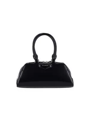 Givenchy Mini East-west Leather Handbag - Black