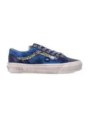 VANS Platform Lace-up Sneaker - Blu