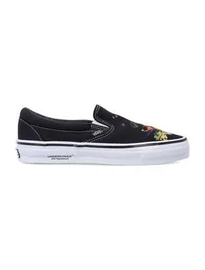VANS X UNDERCOVER Printed Slip-on Platform Sneakers - Nero