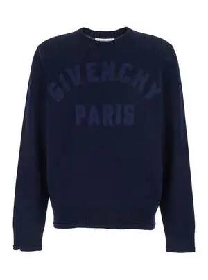 Givenchy Classic Knitted Sweater For - Blu