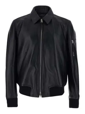TOM FORD Soft Nappa Plonge Collar Blouson