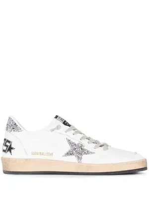 GOLDEN GOOSE Ball Star In Nappa With Star And Glitter Heel Tab