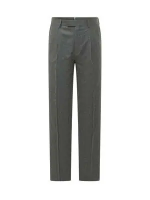 Zegna Wool Flannel Trousers
