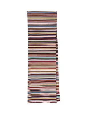 Paul Smith Striped Merino Wool Scarf