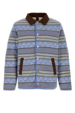 Guest In Residence Western Industry Wool-cashmere Jacket - Multicoloured
