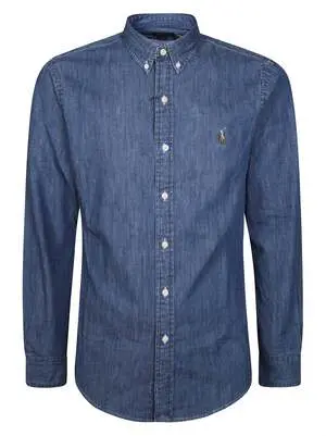 Polo Ralph Lauren Denim Logo Shirt For Fall Winter Collection
