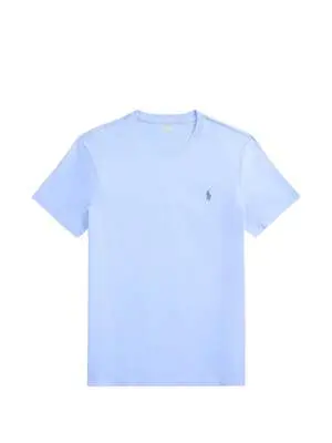 Ralph Lauren Classic Cotton Polo T-shirt For - Light Blue