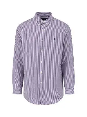 Polo Ralph Lauren Cotton-elastane Polo Shirt - Violet