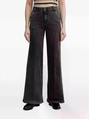 BENETTON High-waisted Wide-leg Jeans