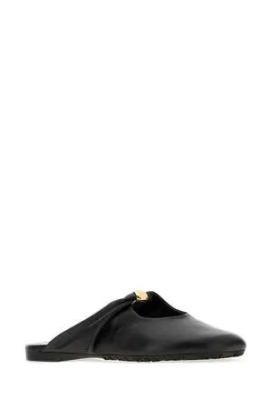 Loewe Nappa Leather Pebble Ballerinas
