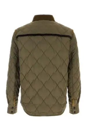 Moncler Olive Polyester Soleil Down Jacket
