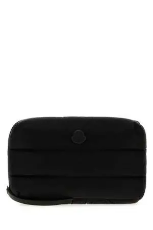 Moncler Canvas Beauty Case - Black