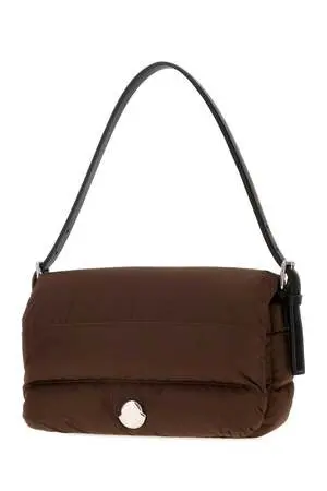 Moncler Nylon Caradoc Shoulder Bag - Brown