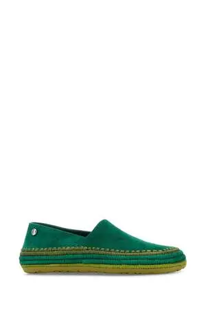 Loewe Grass Suede Paula S Ibiza Rio Espadrilles - Green