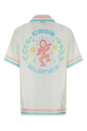 Casablanca Silk Shirt - White