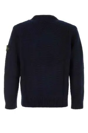Stone Island Midnight Wool Blend Sweater