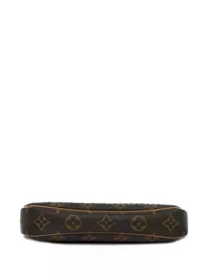 LOUIS VUITTON 2006 Monogram Perforated Pochette Accessoires Shoulder Bag