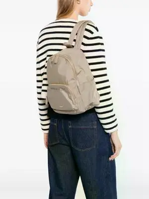 AGNES B. Logo-plaque Backpack